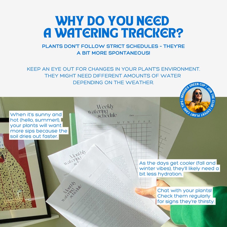 Plant Care Tracker Journal, Indoor Plant Planner, Houseplant Planner ...