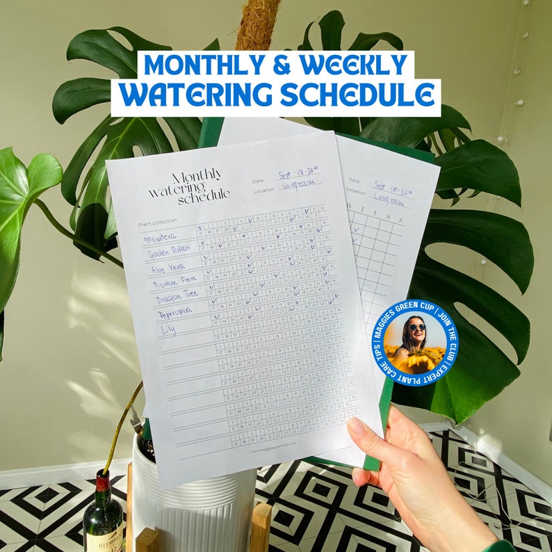Plant Care Tracker Journal, Indoor Plant Planner, Houseplant Planner ...