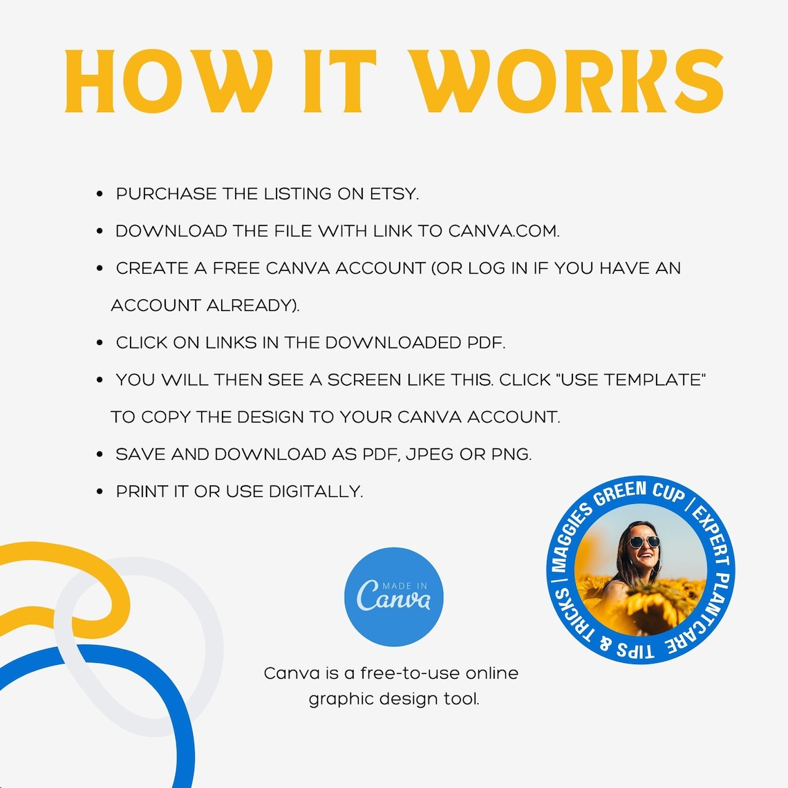 Plant Profile Care Guide Editable Canva Cards Plant Labels Indoor ...