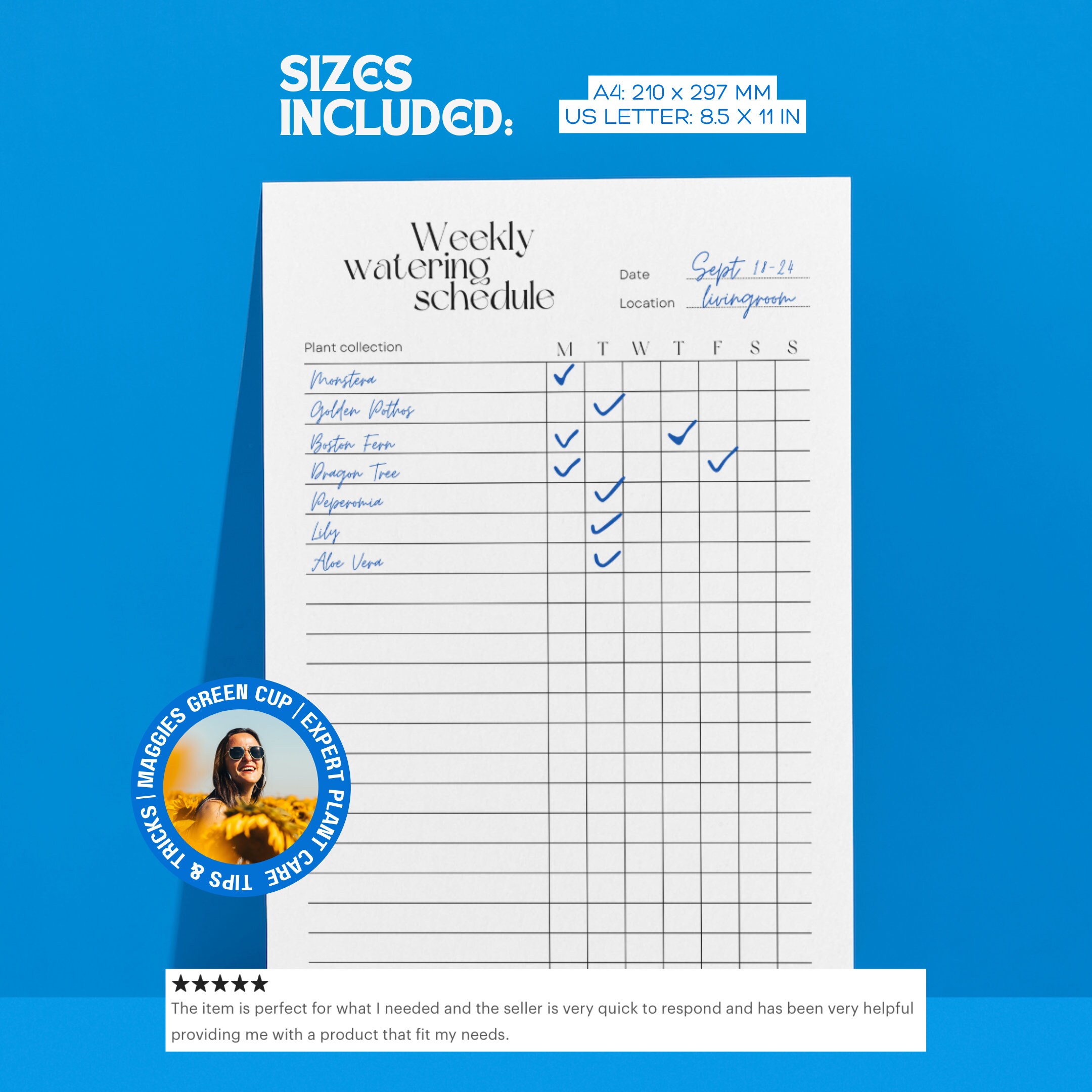 Plant Care Tracker Journal Indoor Plant Planner Houseplant - Etsy