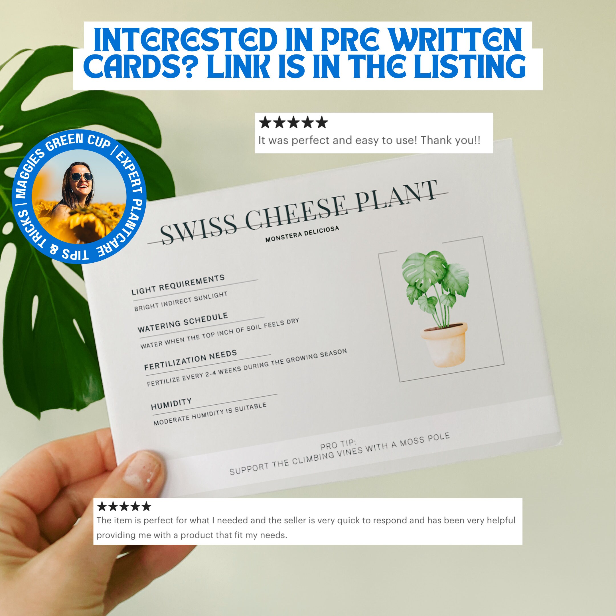 Plant Care Cards CANVA Template Plant Care Indoor Planner Plant Care ...