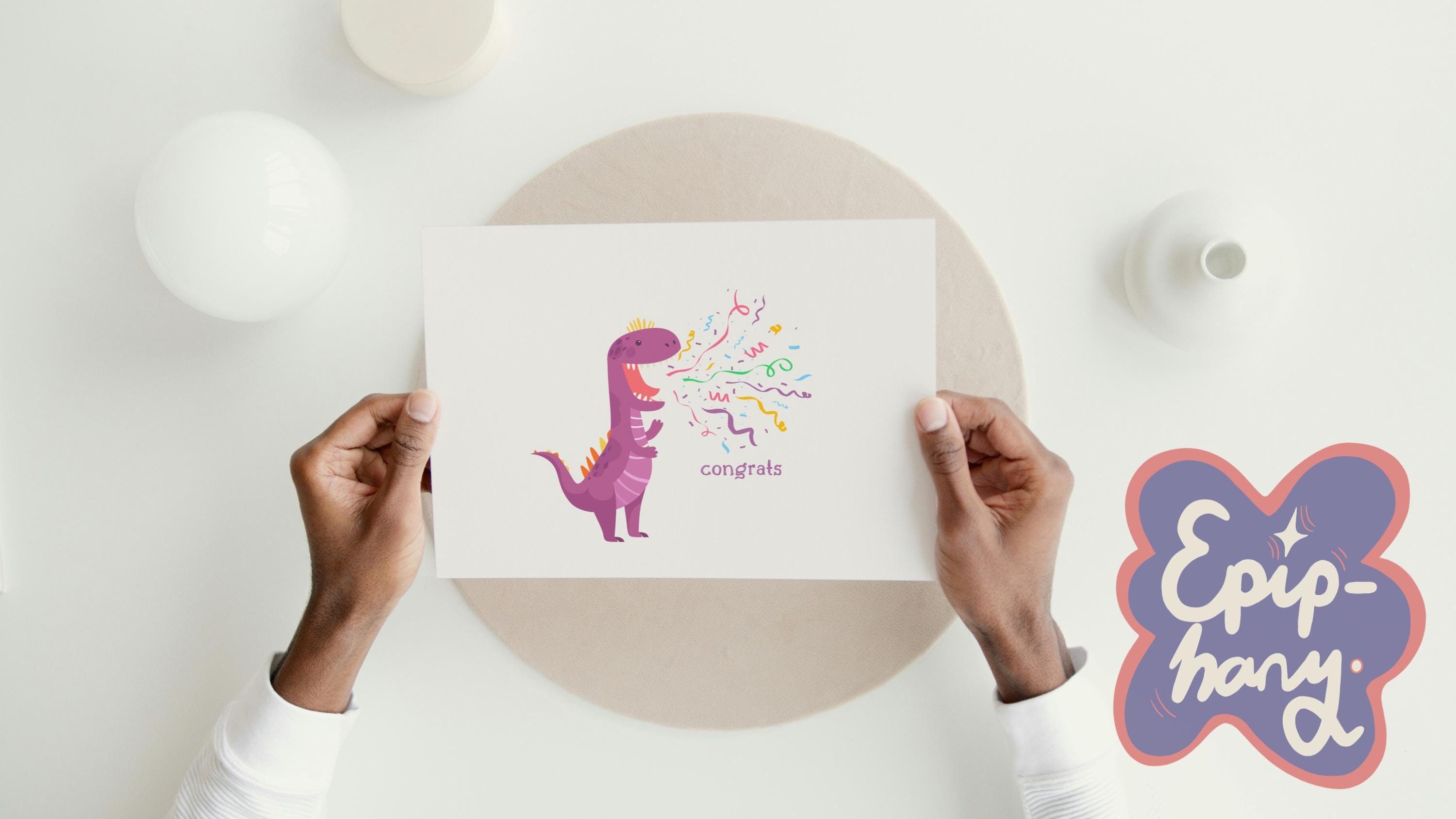 Congratulations Card | Dinosaur Card | Printable Congratulations Card ...