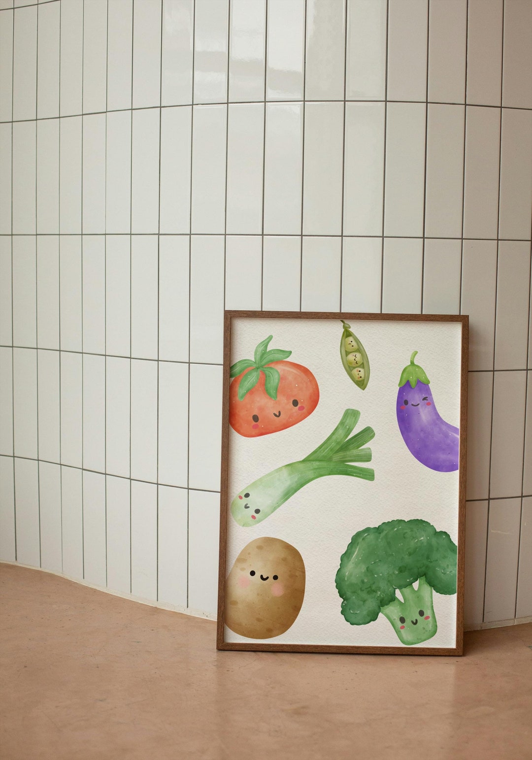 Kitchen Decor | Kitchen Wall Art | dining Room Decor | Vegetables Print ...