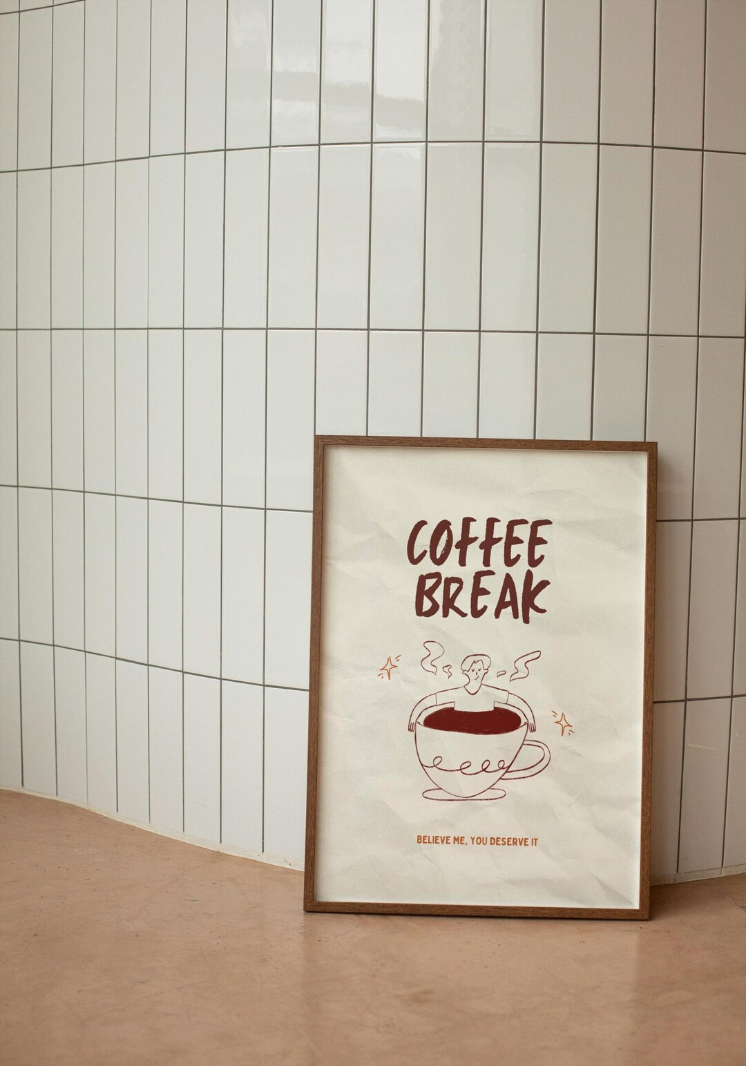 Coffee Break Print | Coffee Break Poster | Office Decor | Coffee Print ...