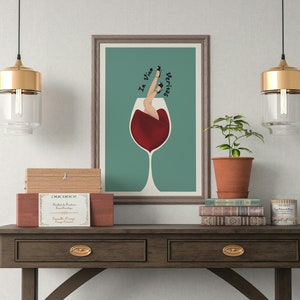 In Vino Veritas | in Vino Veritas Print | Bar Decor | Wine Poster | in ...