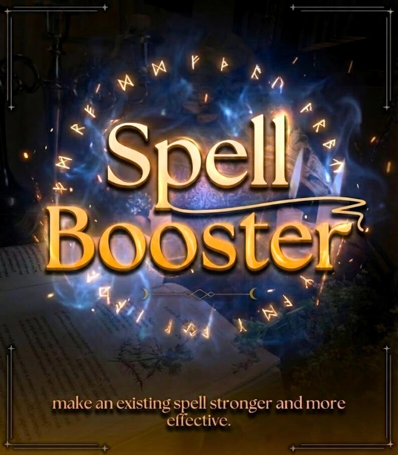 Custom Spell Booster | Spell Enhancer | Spiritual Power Boost - Etsy