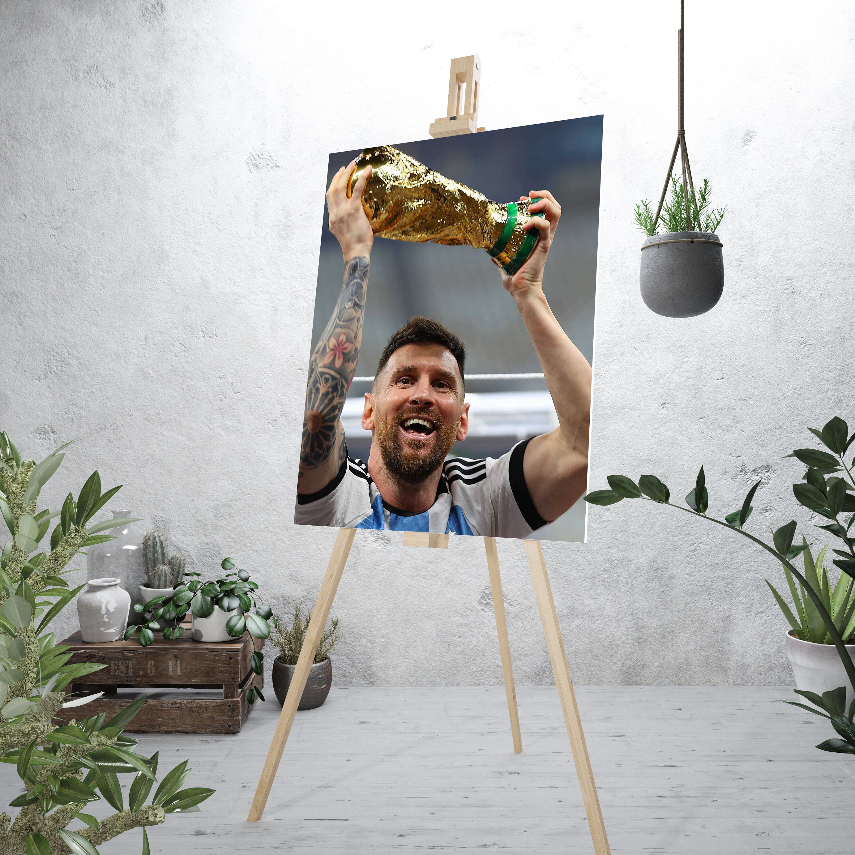 Lionel Messi Argentina National Team Poster, Lionel Messi Poster sold ...