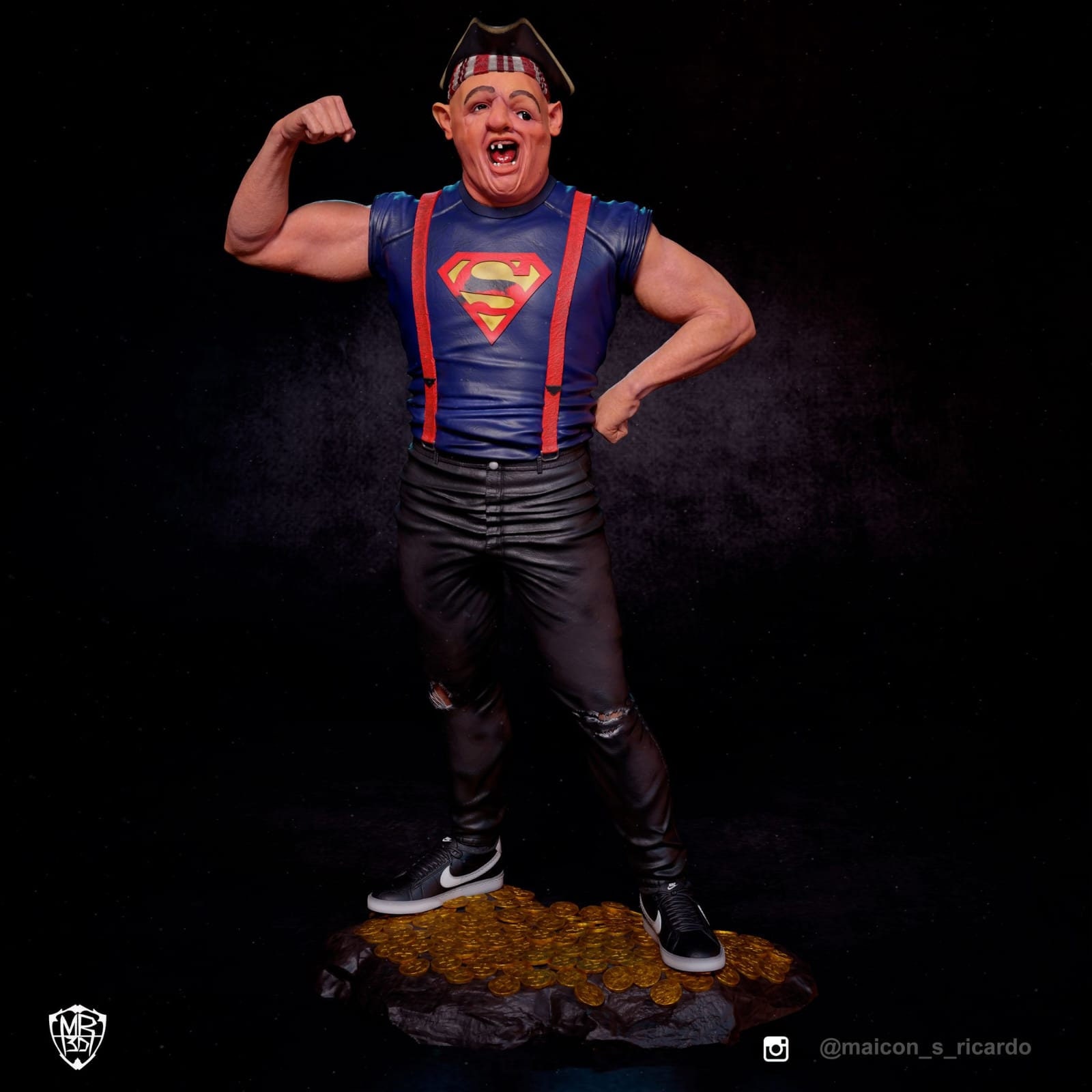 The Goonies Sloth Statue 1/6 Scale 13 paint Your Own Kit - Etsy