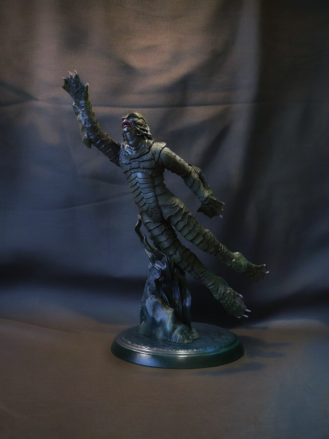 Creature From the Black Lagoon Statue 15 Hand Painted 1/1 - Etsy