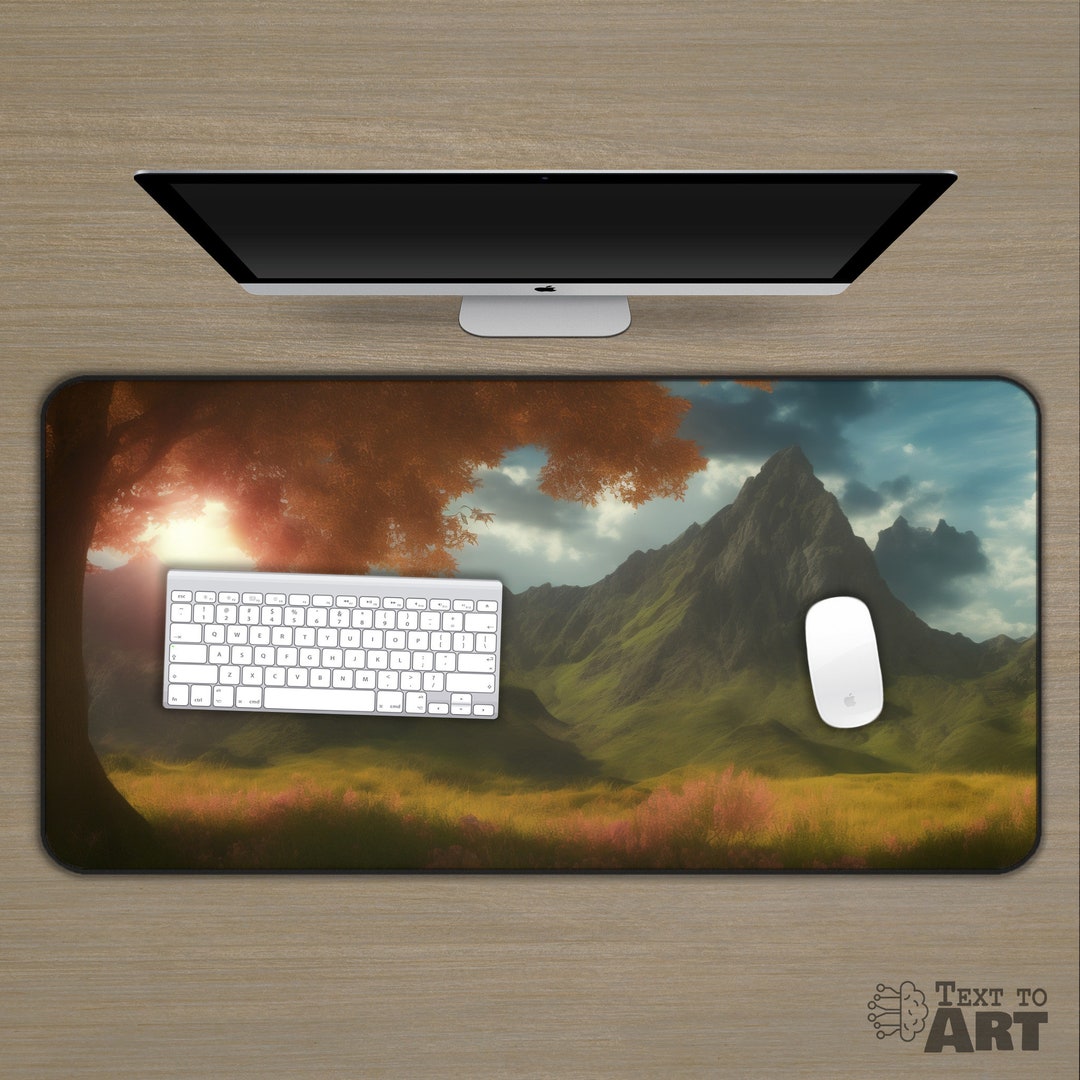 Epic Fantasy Gaming Mouse Pad Large Gaming Desk Mat Pad XL Mouse Mat ...