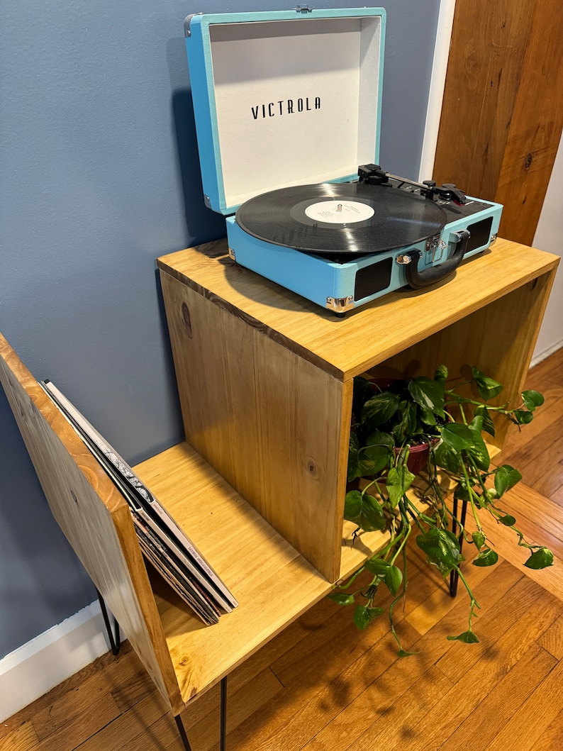Record Table, DIY Plans - Etsy