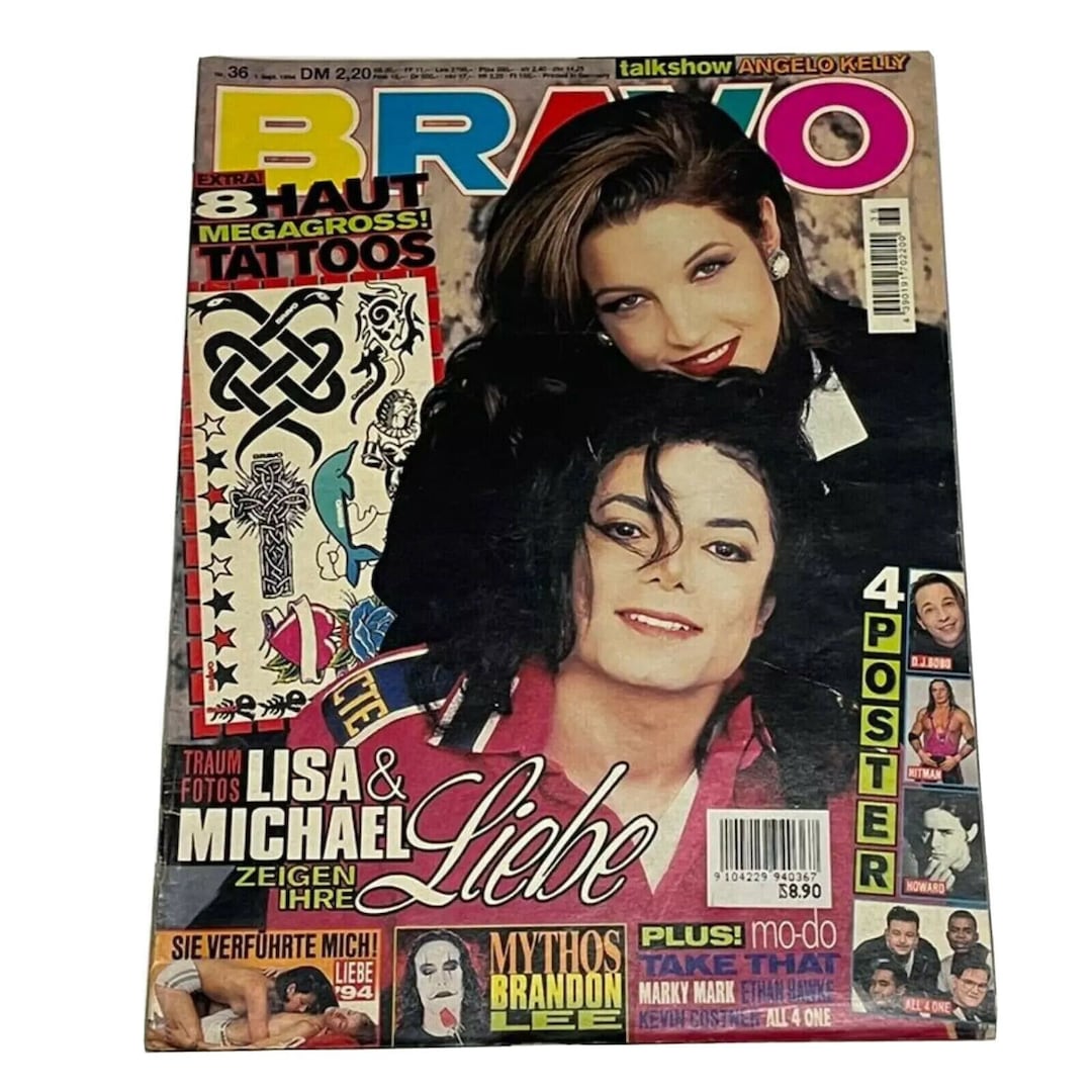 Vintage RARE Bravo German Music Magazine September 1994lisa - Etsy