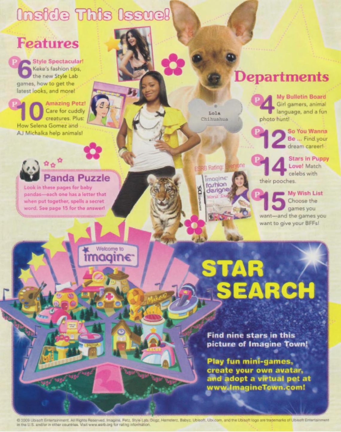 Vintage Imagine Town Magazine Fall 2009 PDF Digital Download File Keke ...