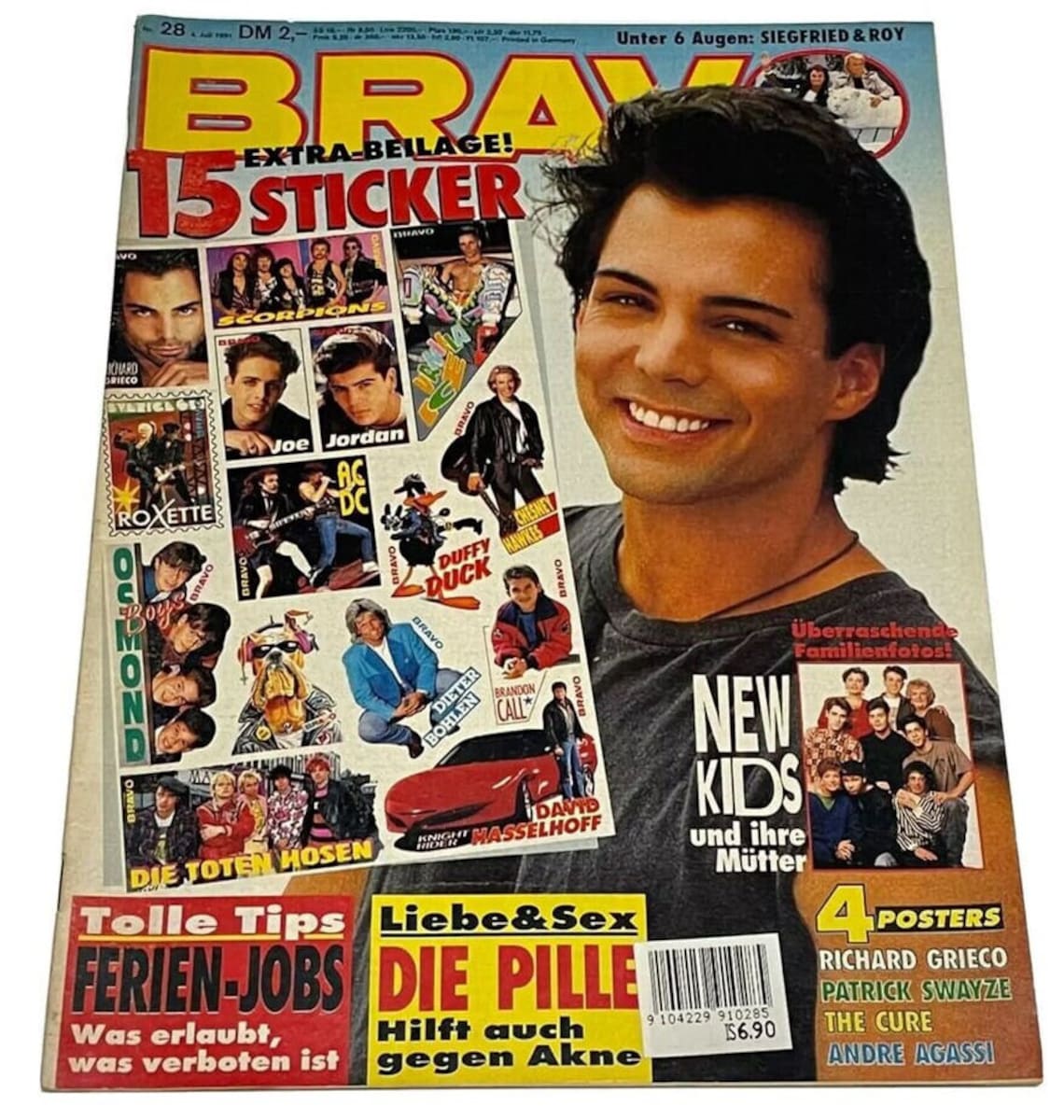 Vintage Bravo Germany Music Magazine July 1991, PDF Digital Download ...