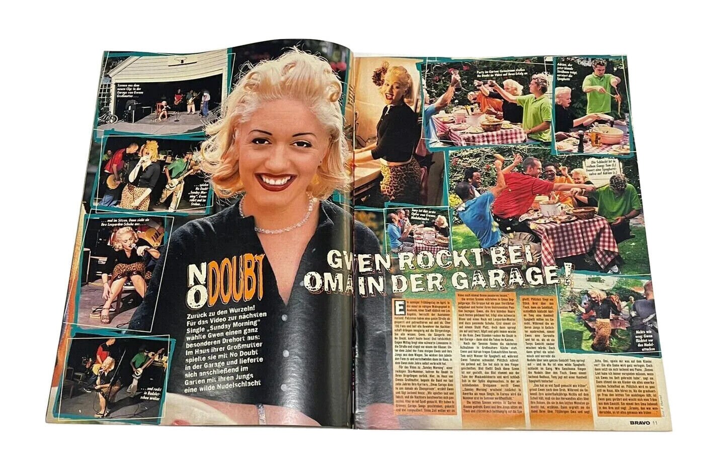 Vintage Bravo German Music Magazine APRIL 1997,funky Diamonds,no Doubt ...