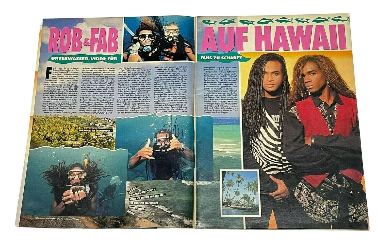 Vintage Old POPCORN Germany Music Magazine, January 1990,jason Donovan ...