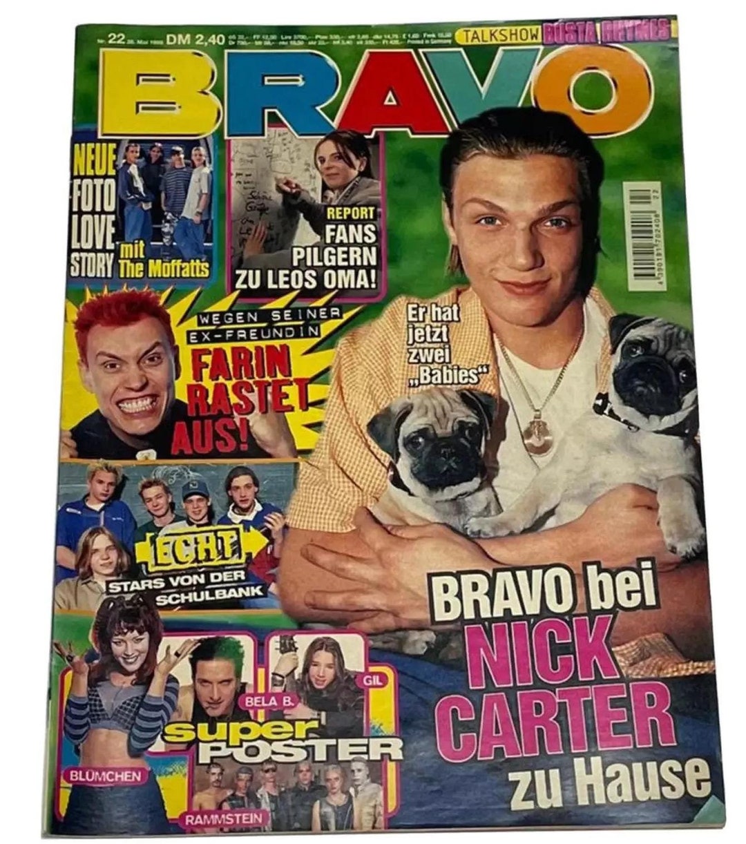 Vintage Bravo German Music Magazine May 1998, PDF Digital Download File ...