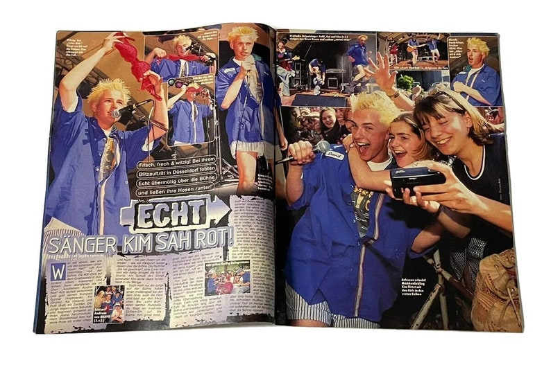 Vintage Bravo German Music Magazine JUNE 1998,destiny Child,nek,scooter ...