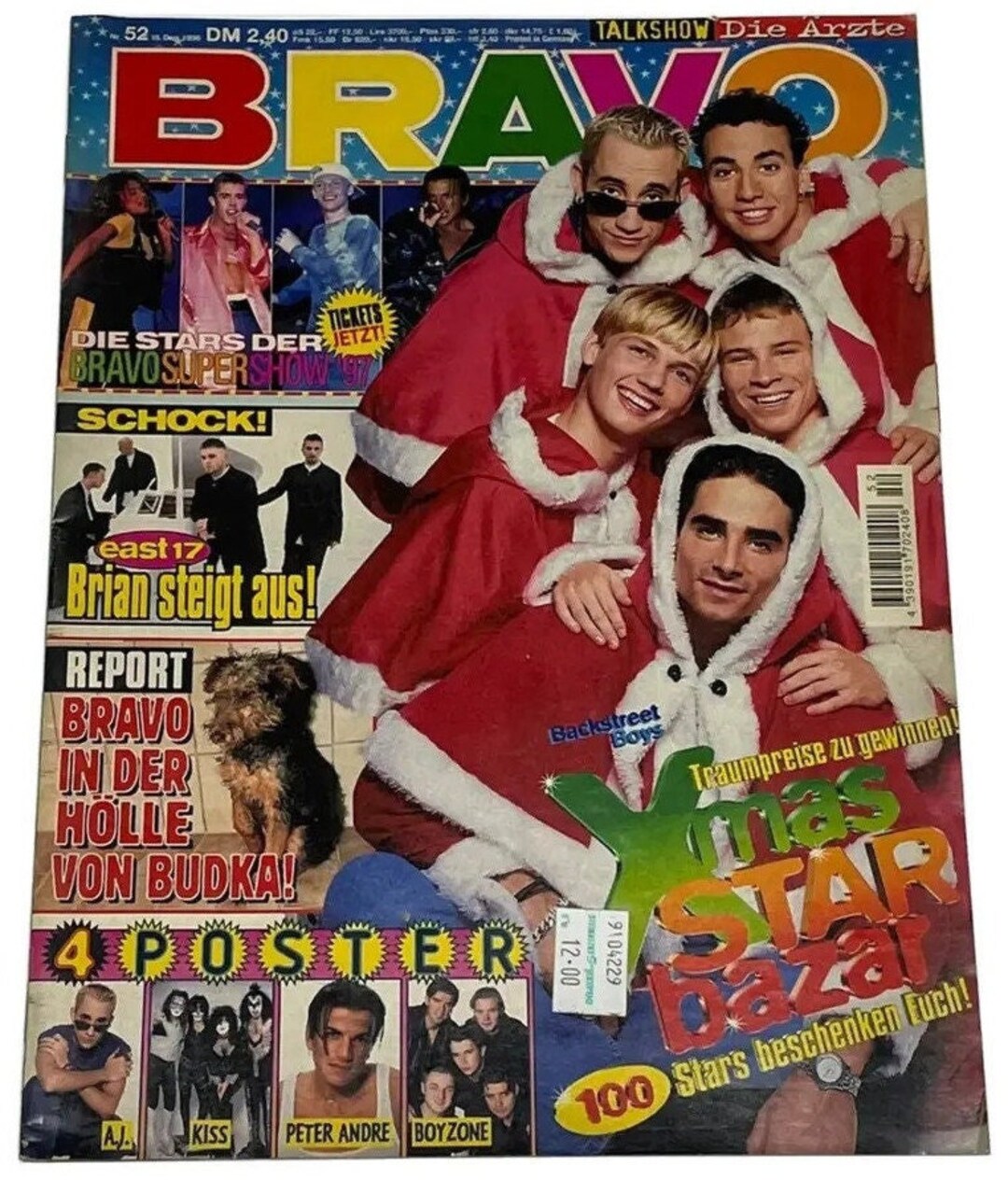Vintage Bravo German Music Magazine December 1996, PDF Digital Download ...