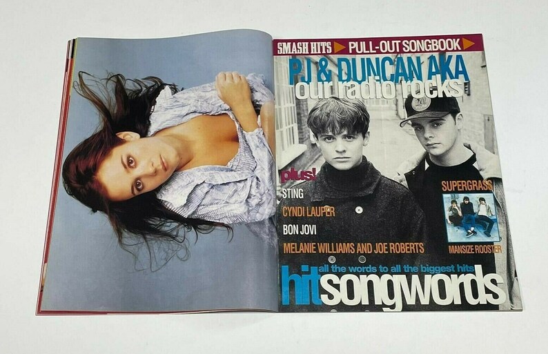 Vintage Rare Smash Hits UK Music Magazine, February 1995,bon Jovi ...