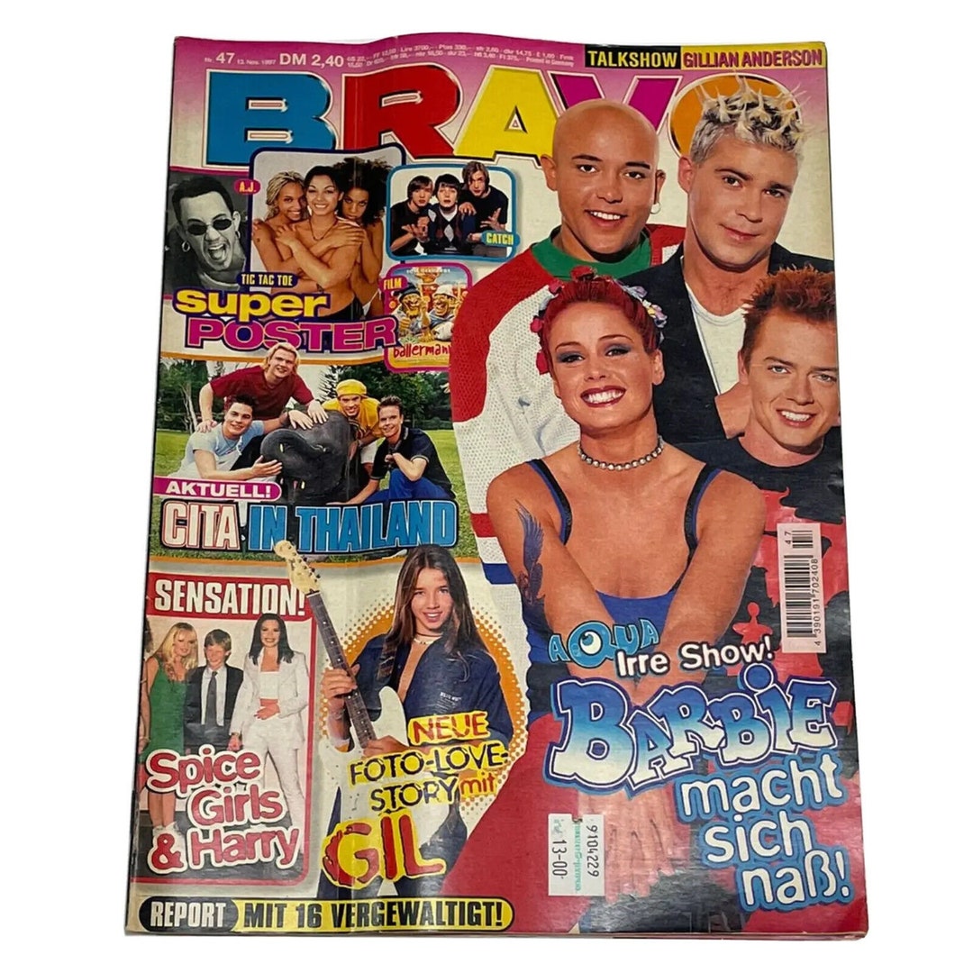 Vintage Bravo German Music Magazine NOVEMBER 1997,matthias Schloo ...