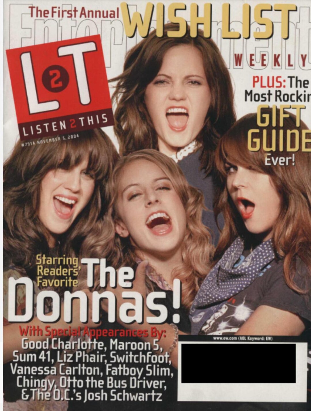 Vintage Entertainment Weekly Magazine November 2004 - PDF Digital ...