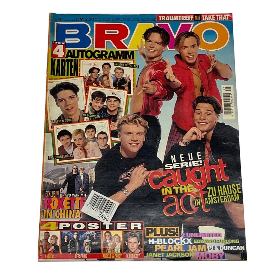 Vintage Old Bravo German Music Magazine MARCH 1995,ethan Hawke,pearl ...