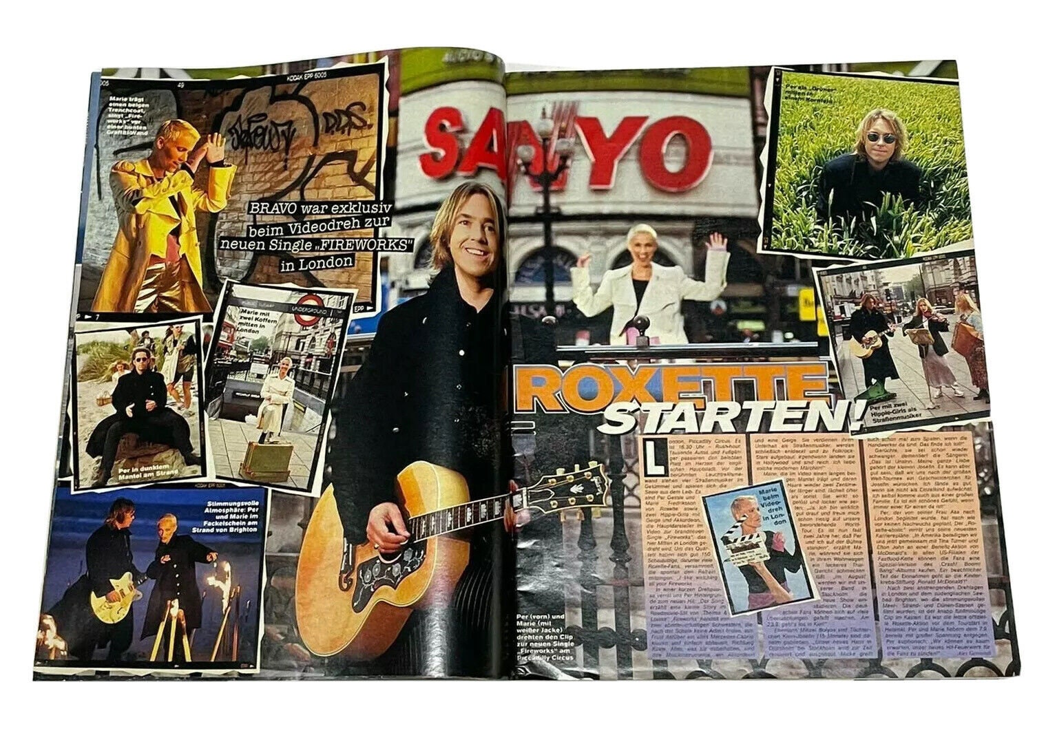 Vintage Bravo German Music Magazine August 1994paddy - Etsy