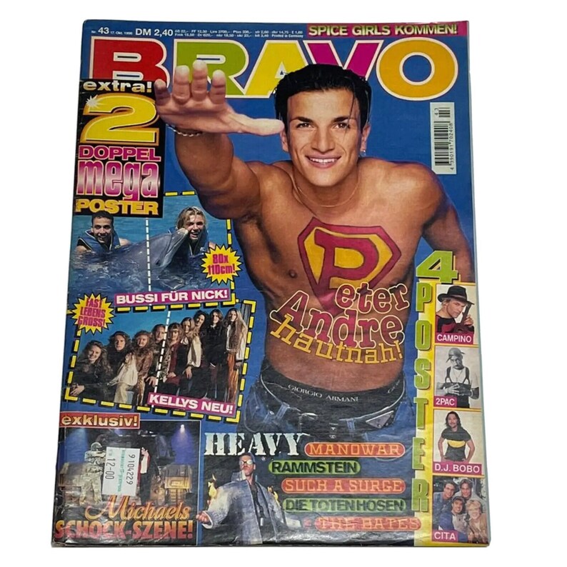 Vintage Bravo German Music Magazine October 1996 - PDF Digital Download ...