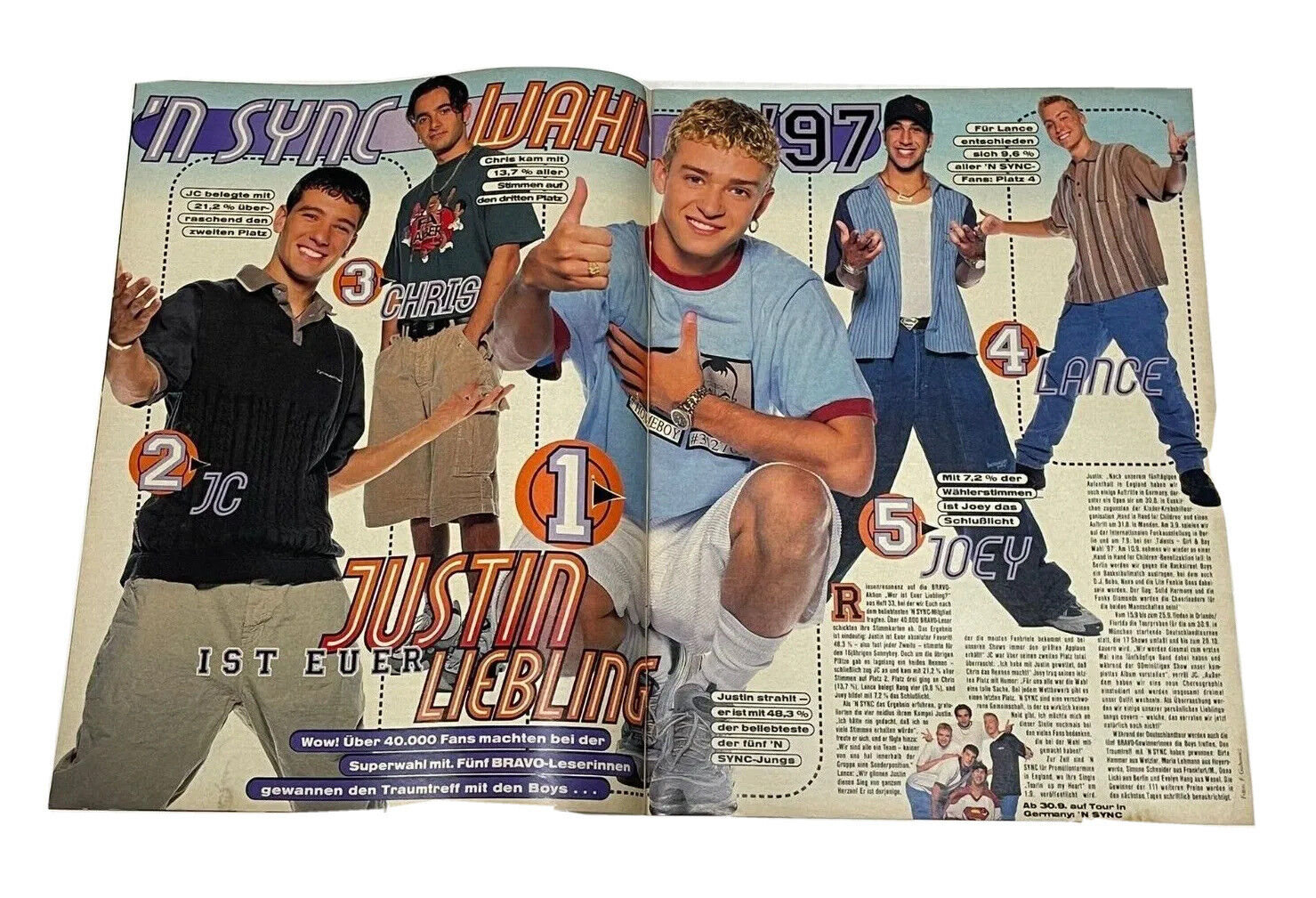 Vintage RARE Bravo German Music Magazine AUG 1997will - Etsy