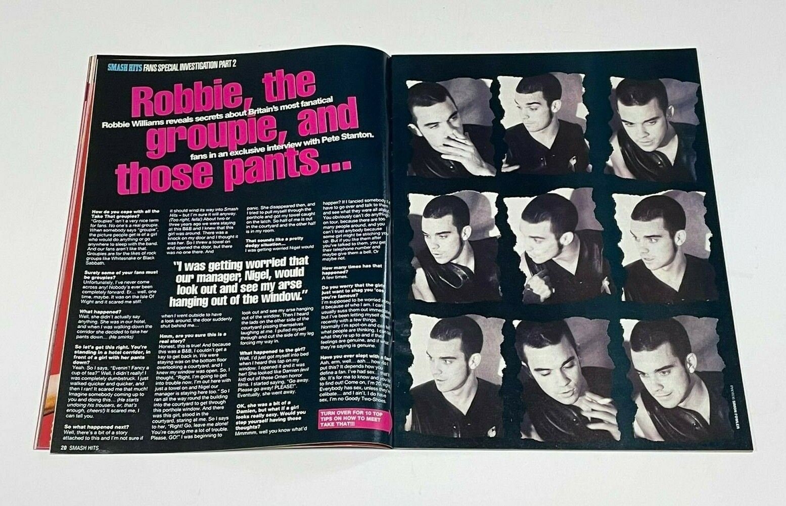 Vintage Rare Smash Hits UK Music Magazine, February 1995,bon Jovi ...