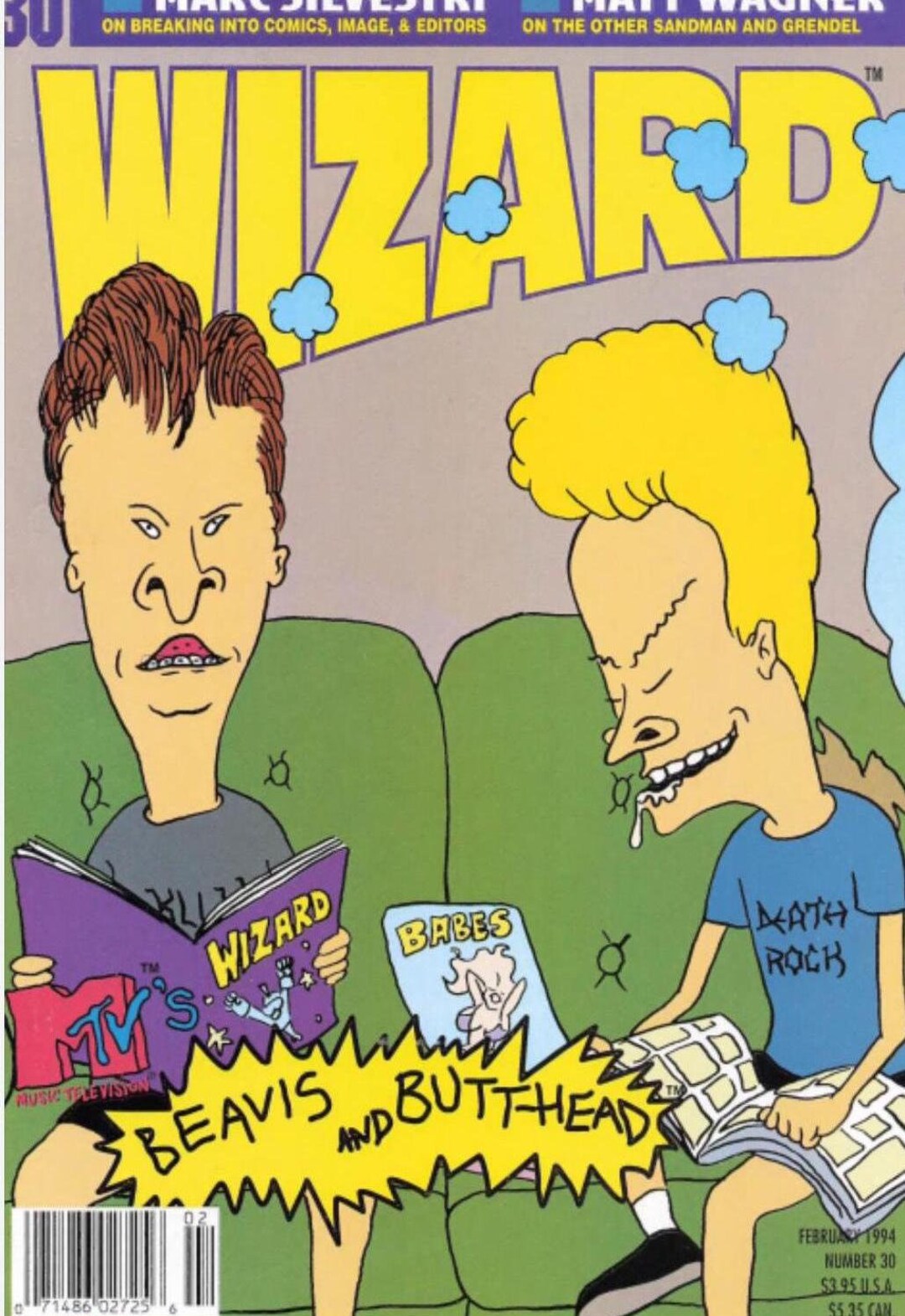 Vintage Wizard Comic Magazine February 1994 PDF Digital Download File ...