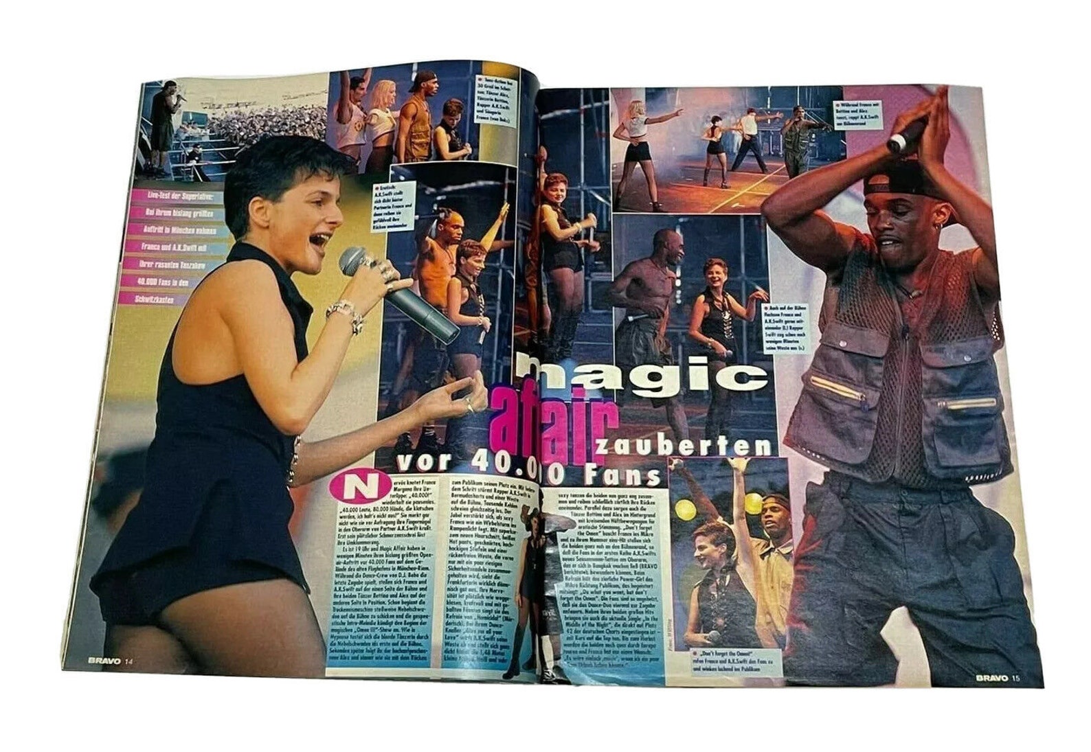 Vintage Bravo German Music Magazine August 1994paddy - Etsy