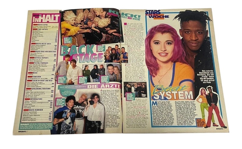 Vintage RARE Bravo German Music Magazine MAY 1996,scooter,2 Pac,oasis ...