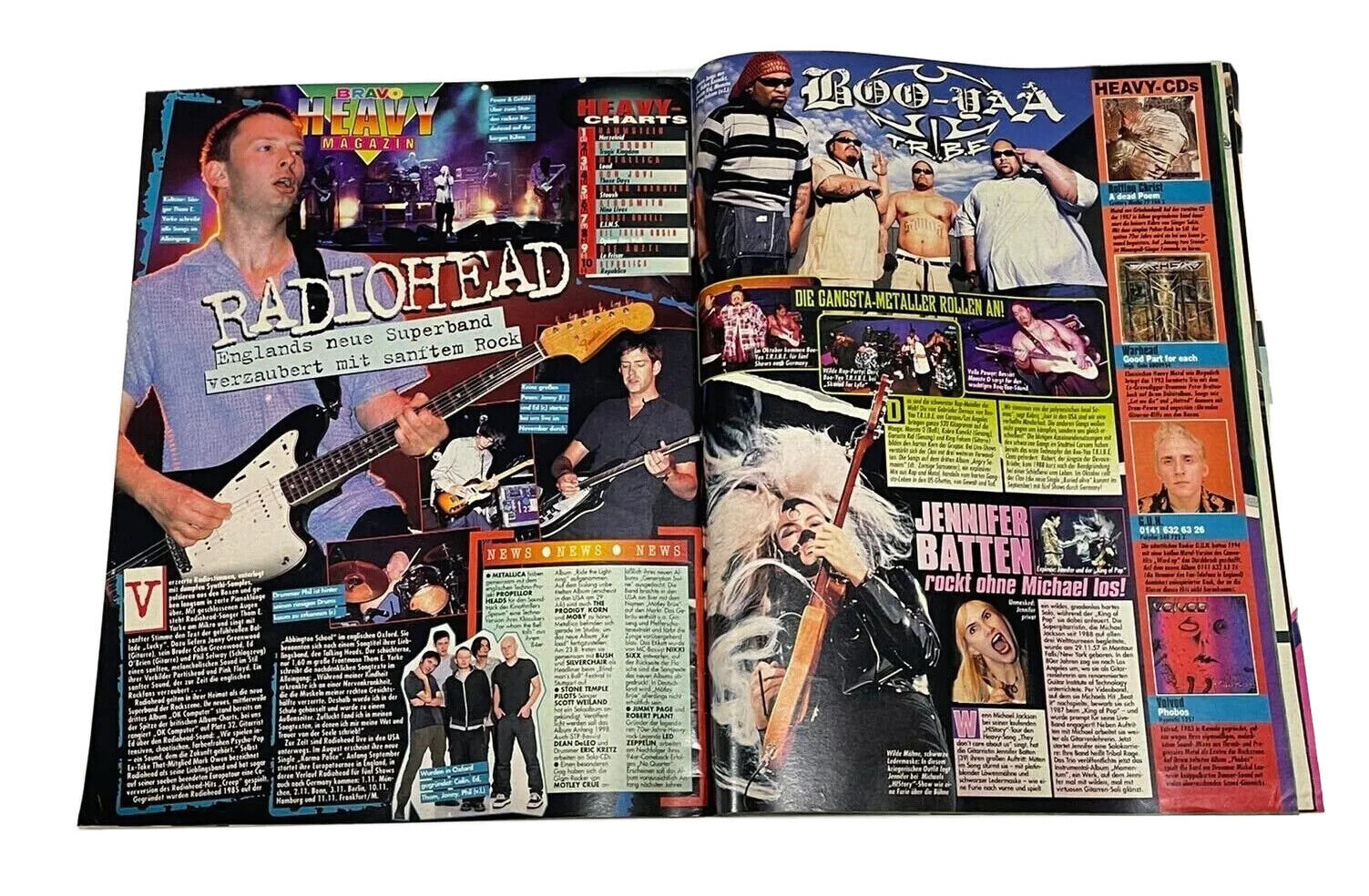 Vintage Bravo German Music Magazine JULY 1997,lori Stern,rammstein,mark ...