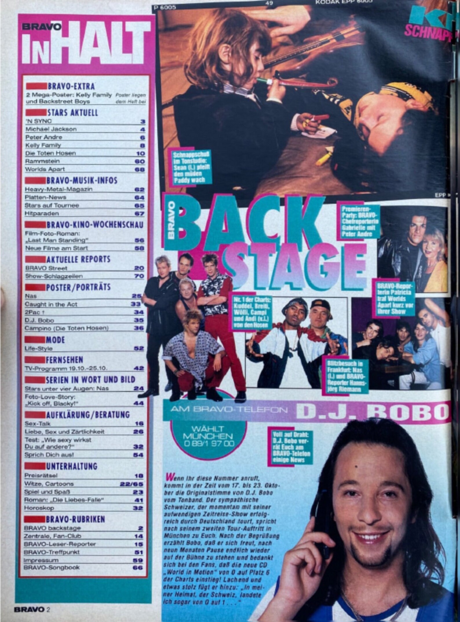 Vintage Bravo German Music Magazine October 1996 - PDF Digital Download ...