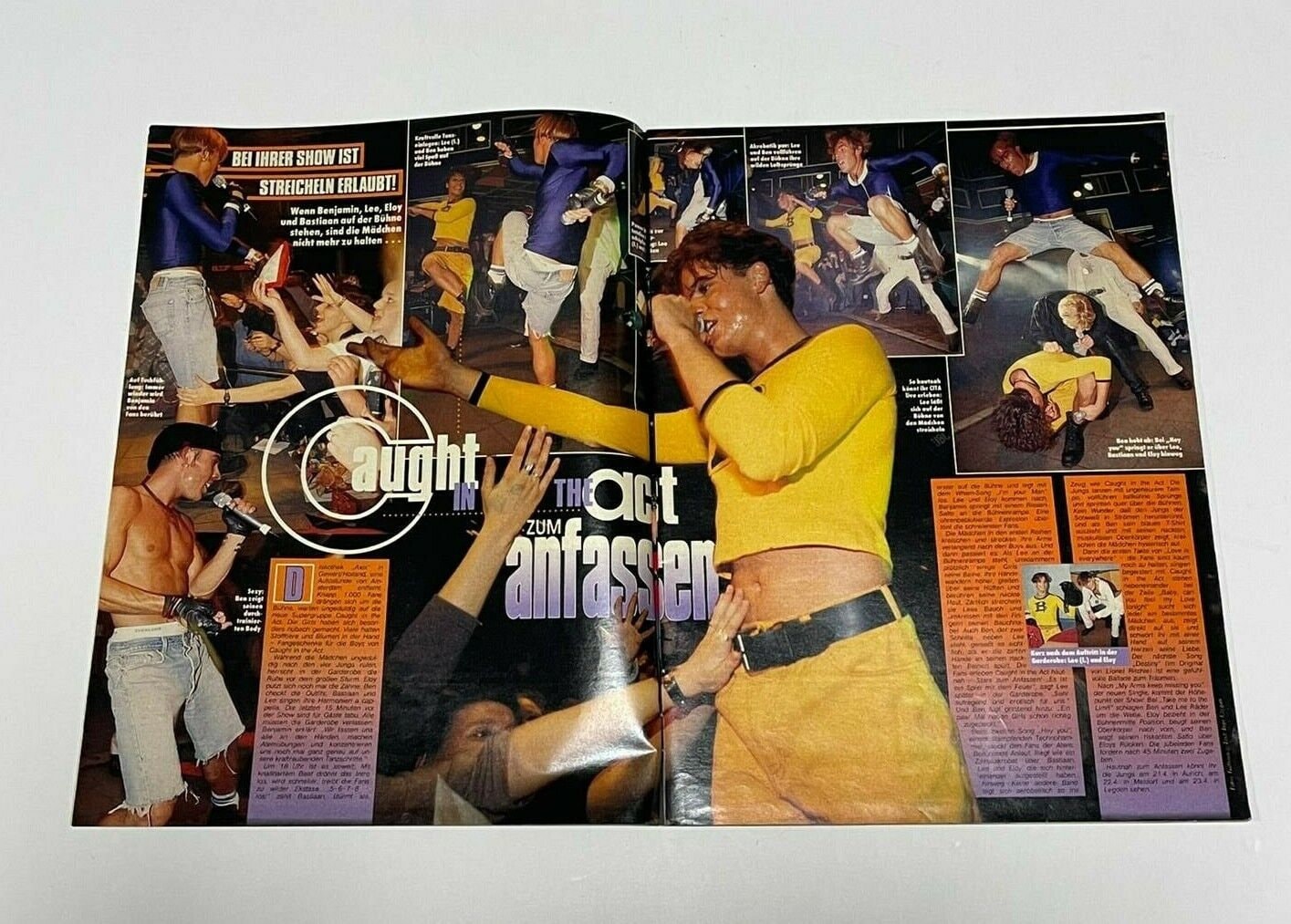 Vintage Old Rare Bravo Germany Music Magazine,april 1995,caught in the ...
