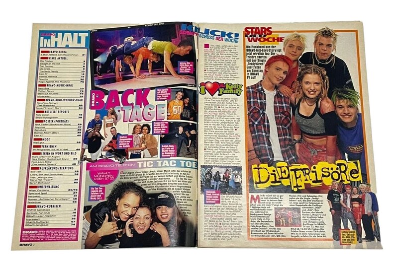 Vintage Bravo German Music Magazine MAY 1996,fun Factory,east 17 ...