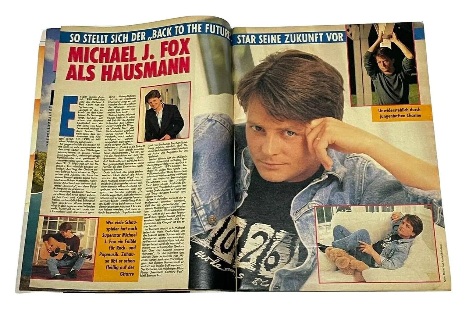 Vintage Old POPCORN Germany Music Magazine, January 1990,jason Donovan ...