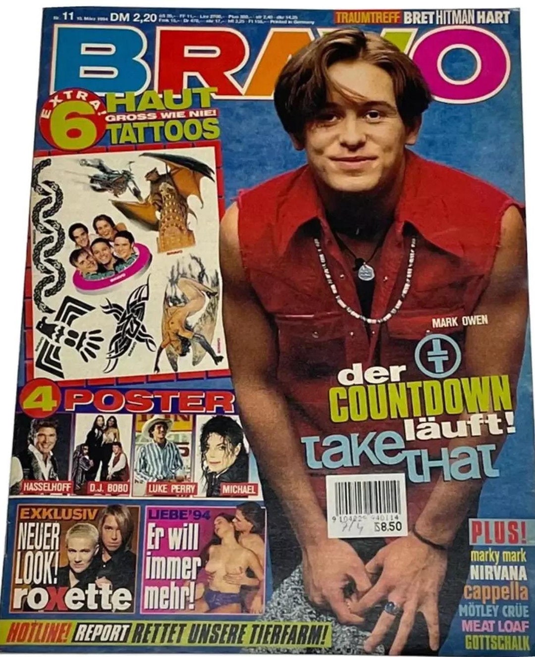 Vintage Bravo German Music Magazine March 1994 - PDF Digital Download ...