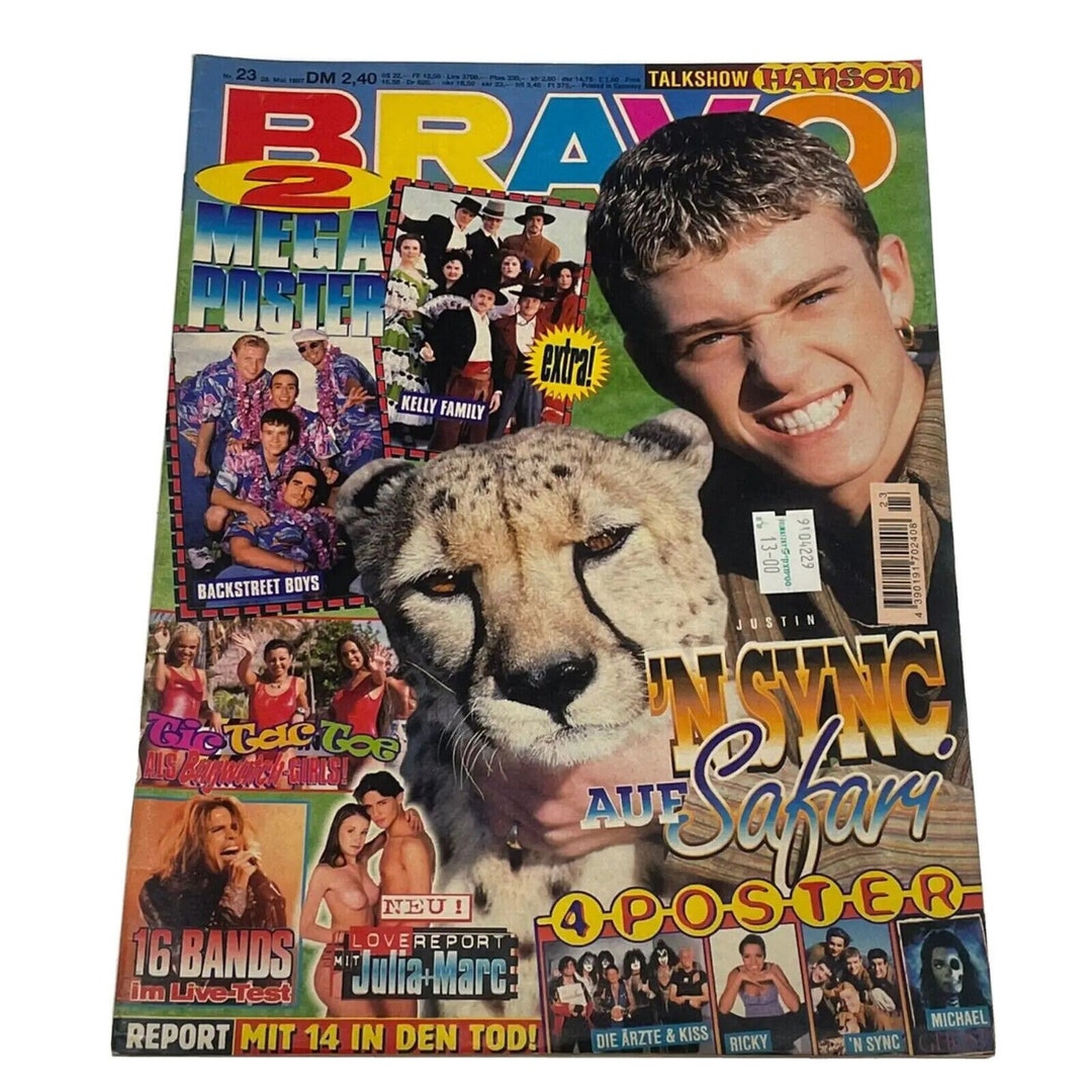 Vintage Bravo German Music Magazine MAY 1997,justin Timberlake,the Boyz ...