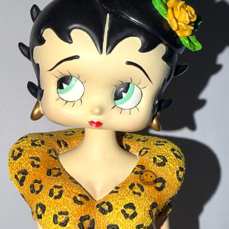 Rare Betty Boop Figurine - Etsy