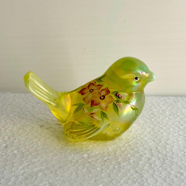 Fenton Glass Bird - Etsy