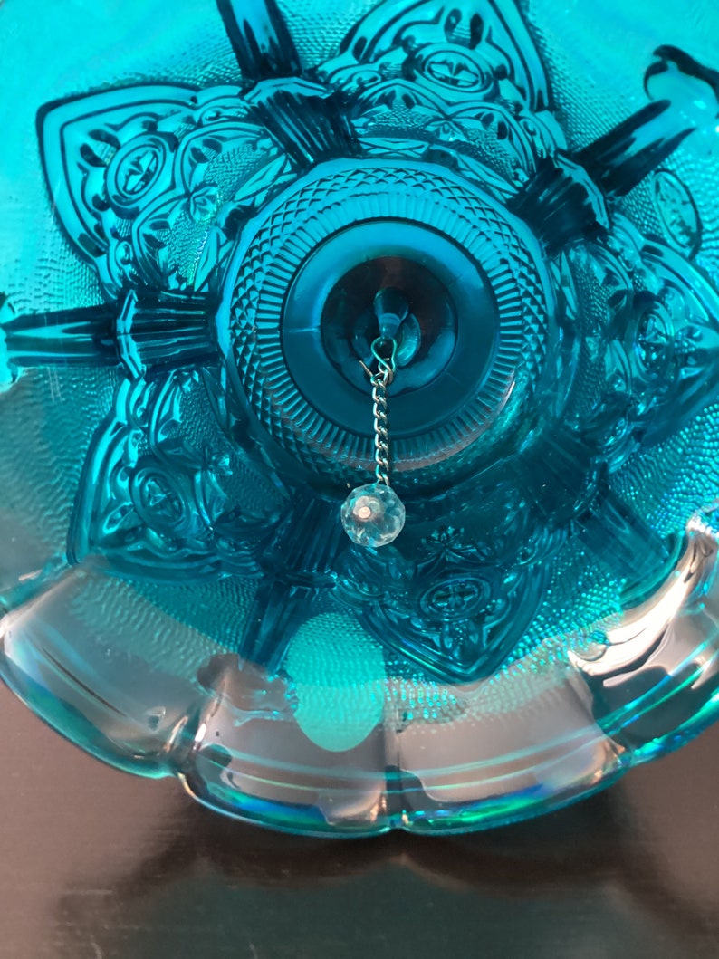 Fenton Carnival Glass Bell - Etsy