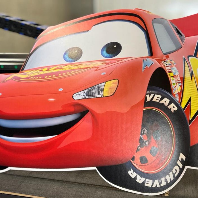 Lightning Mcqueen Cutout - Etsy