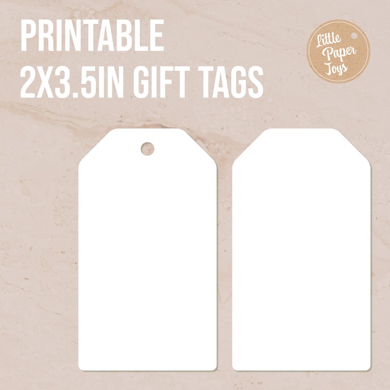 Blank Gift Tags - 60+ Gift Ideas for 2025