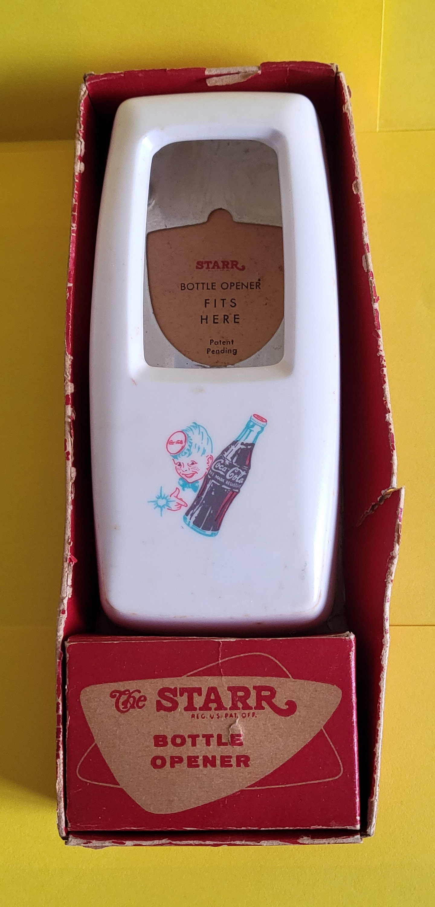 Coca Cola Starr Bottle Opener & Cap Catcher Wall Mount - Etsy