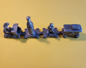 Coca Cola Pewter Train - Etsy