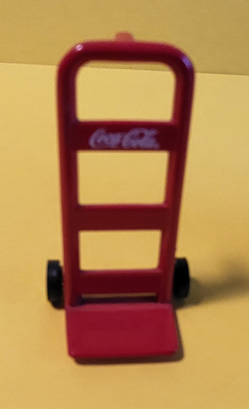 Vintage Coca Cola Miniature Coke Machines Hand Cart. Replicas by Ertl ...