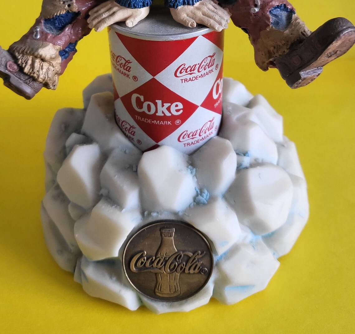 Vintaage Coca Cola and Emmett Kelly sip AND Zip 1994 Limited Edition - Etsy